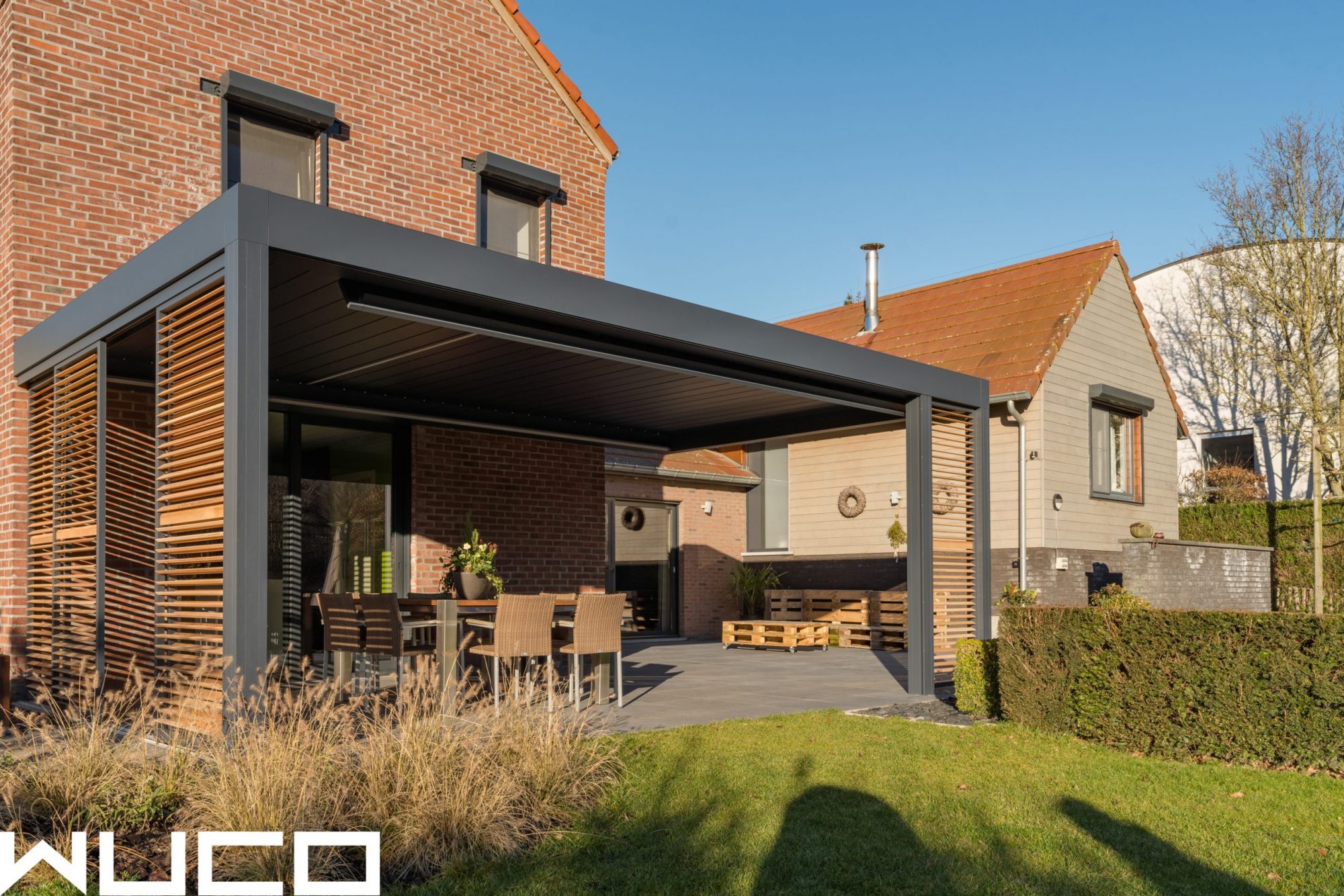 Renson overkapping Oudsbergen - Wuco